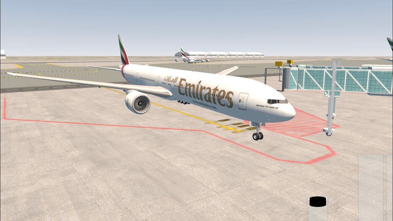 FS Advanced | #5 Emirates 777-300ER fly to watch Burj Khalifa - YouTube