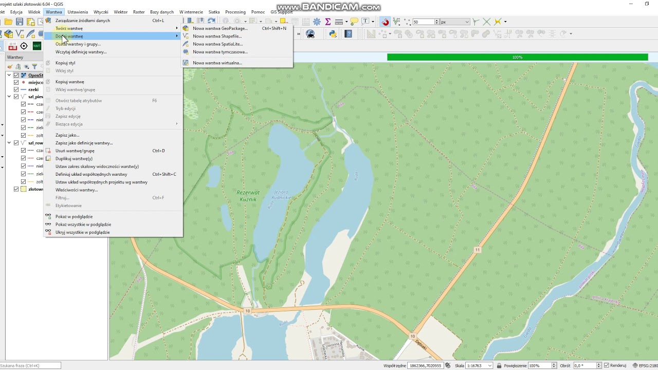 37 Pobieranie danych z OpenStreetMap (wtyczka OSM Downloader) w QGIS ...
