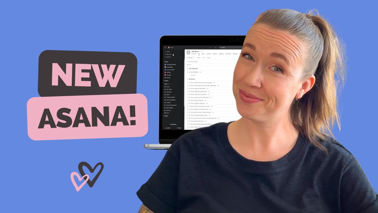 Major Asana Update | New Asana Layout | Sidebar Redesign - YouTube