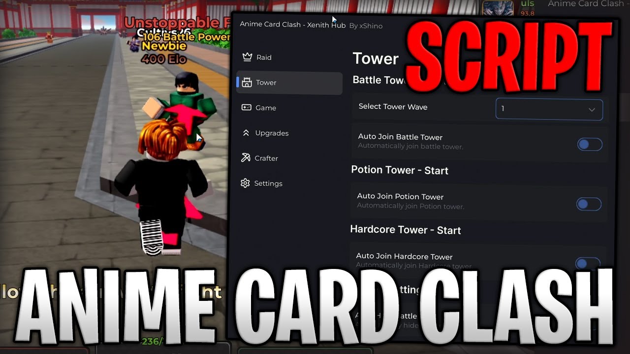[UPDATE 3.5] Anime Card Clash Best Script Auto Roll Cards And Auto ...