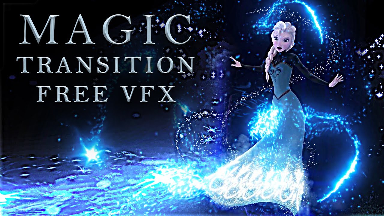 Ice Magic Transformation FREE effect Overlay Magic Particles Transition ...