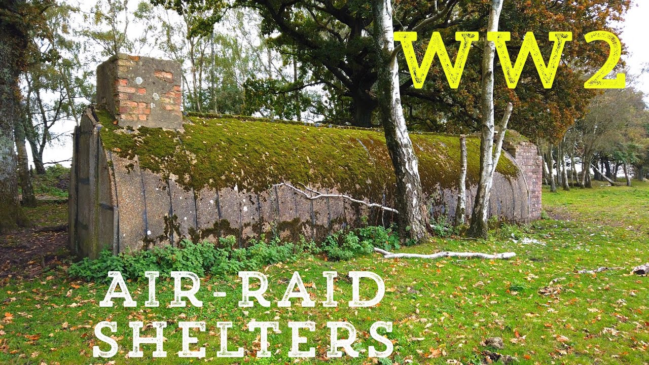 WW2 Air Raid Shelters at Roundhill Campsite in the New Forest 4K - YouTube