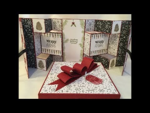Stunning Mega Concertina Christmas Card with Christmas Happiness Fun ...