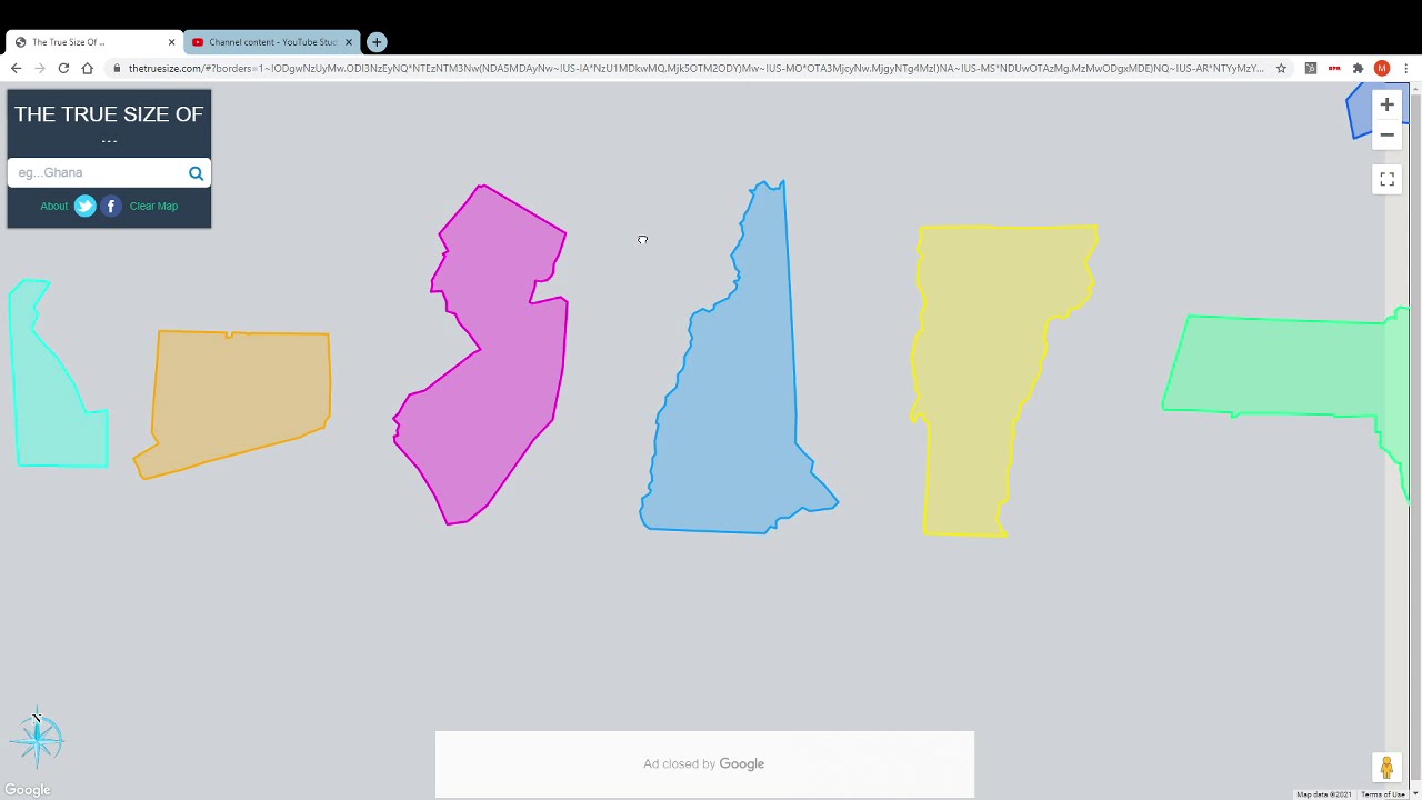state size comparison - YouTube