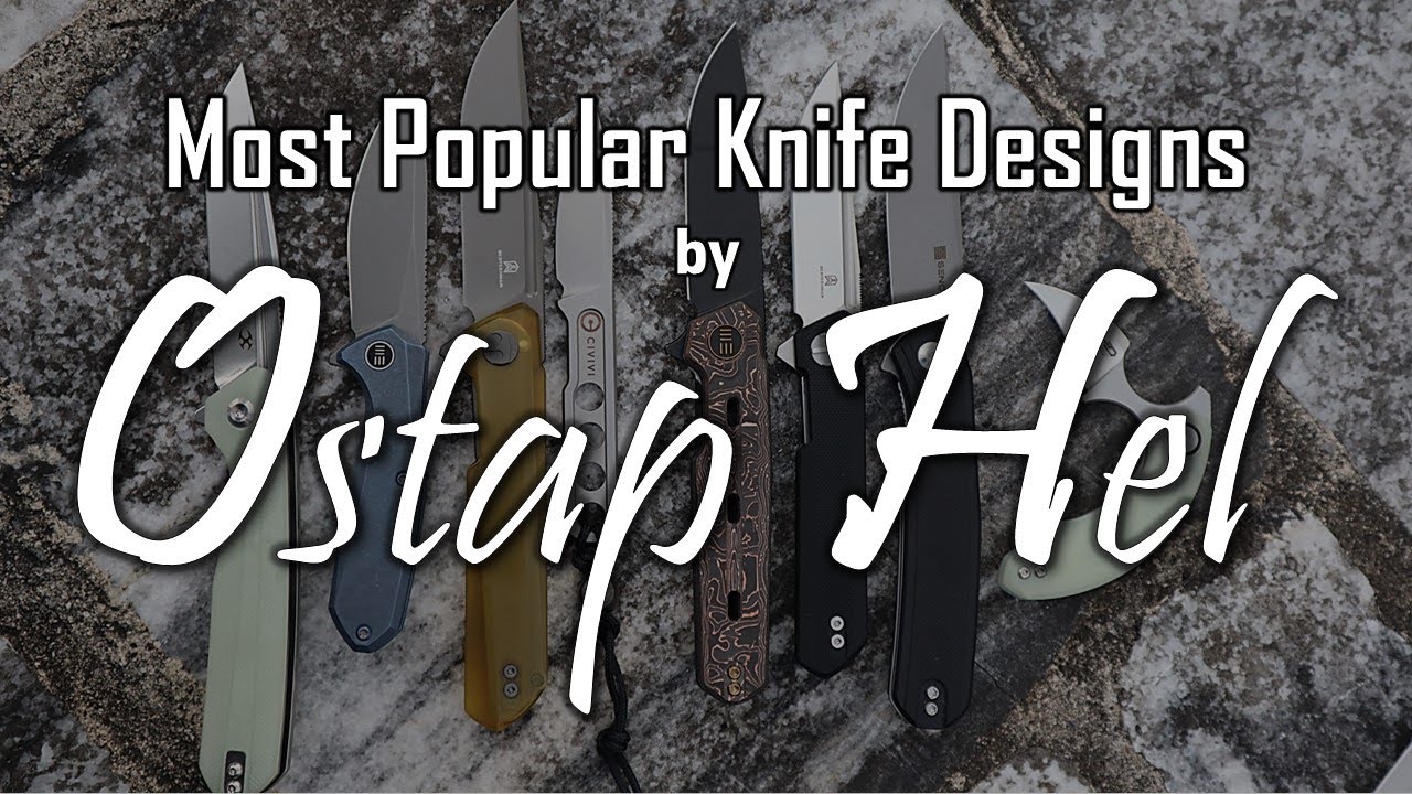 Most Popular Knives by Ostap Hel | Knife Creator of the Month - YouTube
