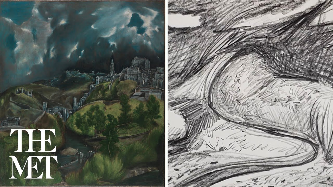 How to draw landscapes | Drop-in Drawing - YouTube