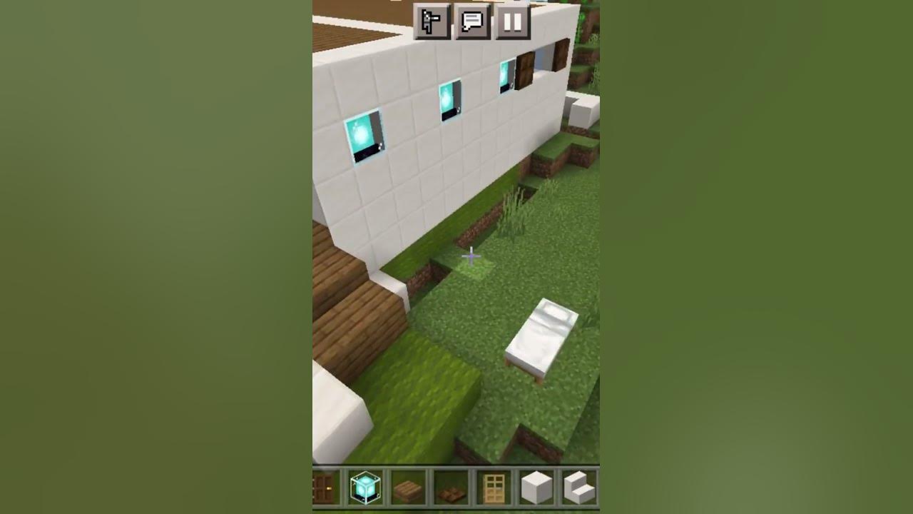 Minecraft Beautiful House Part 1 Minecraft Tutorial Shorts Youtube