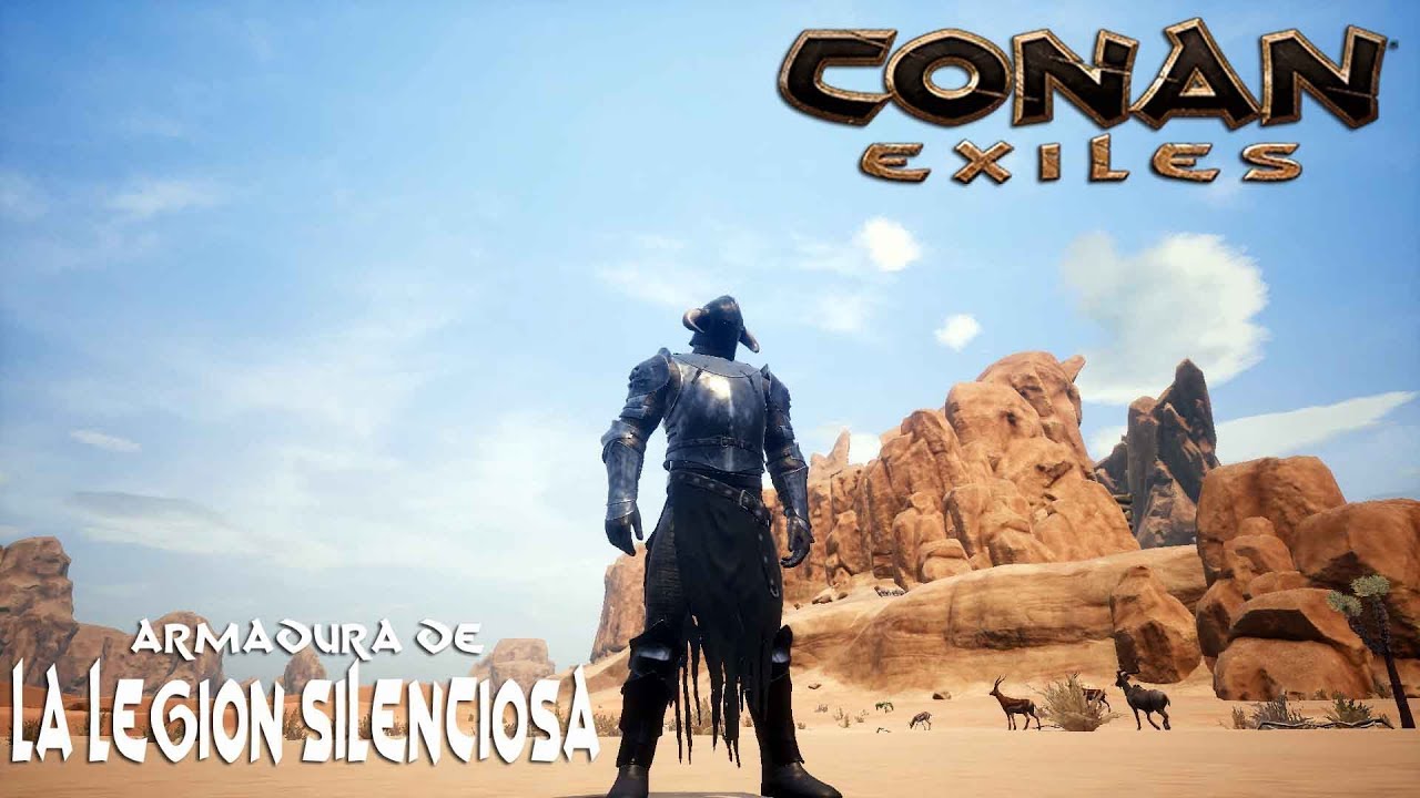 Como CONSEGUIR la ARMADURA LEGENDARIA de la LEGIÓN SILENCIOSA en CONAN ...