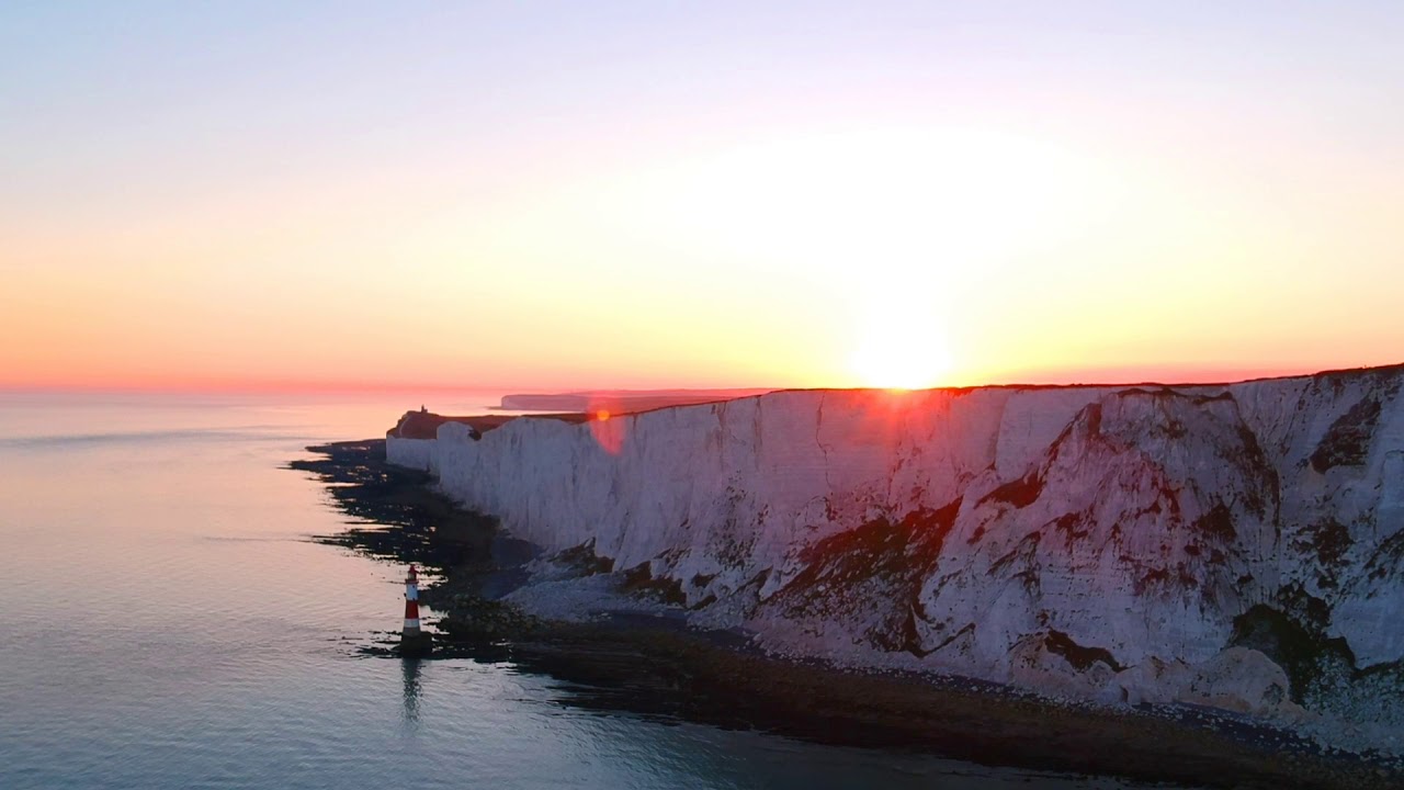 Beachy Head Sunset - YouTube
