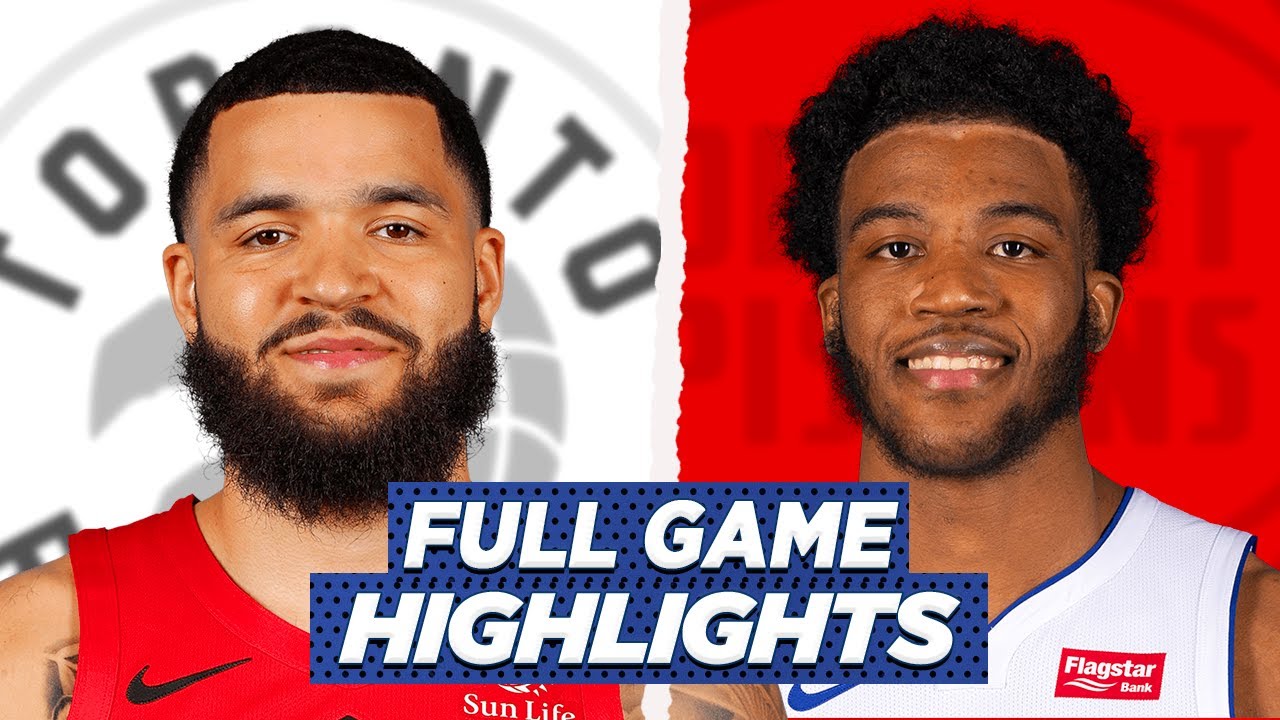 RAPTORS vs PISTONS FULL GAME HIGHLIGHTS | 2021 NBA SEASON - YouTube