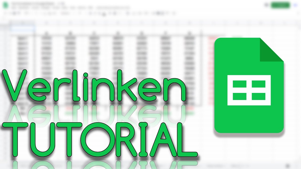 Verlinken - Link einfügen - Google Sheets Tutorial - YouTube