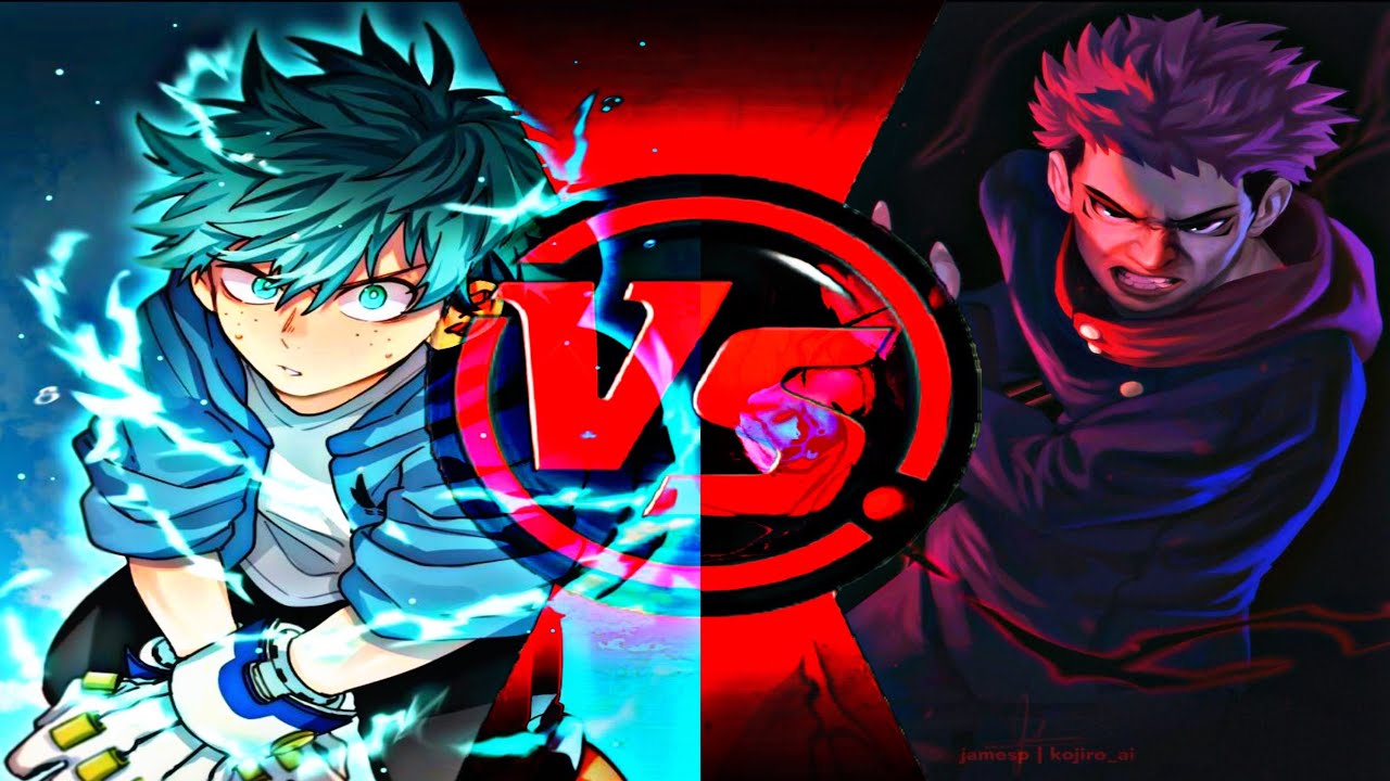 Izuku Midoriya (Current) vs Yuji Itadori (The cursed Sorcerer)| My hero ...