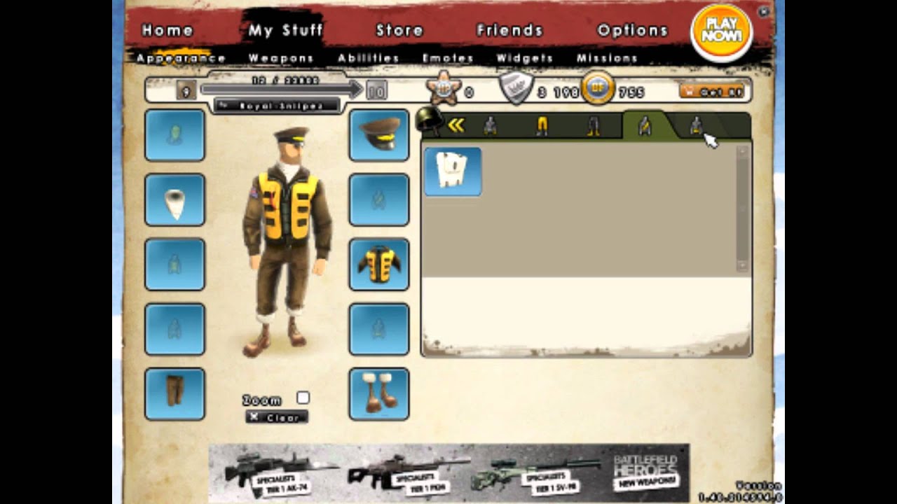 Battlefield Heroes - All Dr.Pepper Outfits [Royals] - YouTube