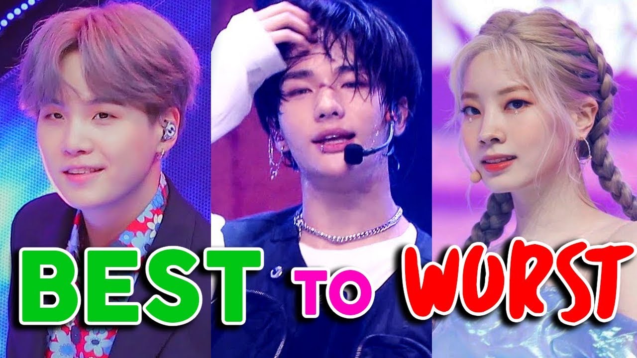 WORST to BEST RAPS in KPOP of 2019! - YouTube