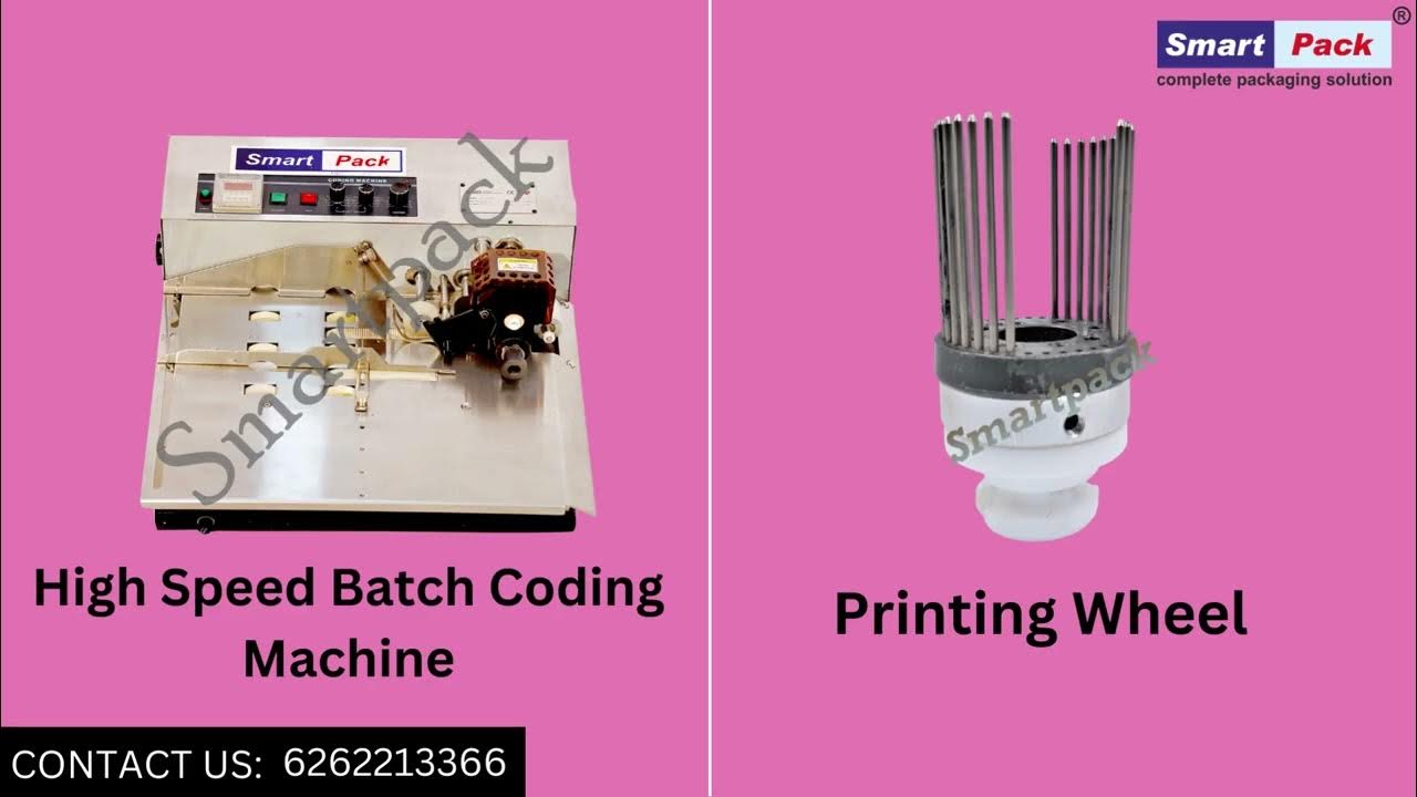 LETTER HOLDER FOR HIGH SPEED BATCH CODING MACHINE CONTACT-: +919109108483 - YouTube