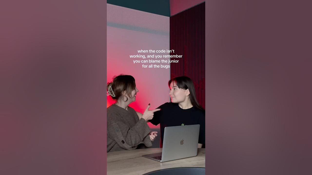 It’s not my fault — it’s YOUR fault 😳😌 #devlife #programminghumor #officehumor #gitnation - YouTube
