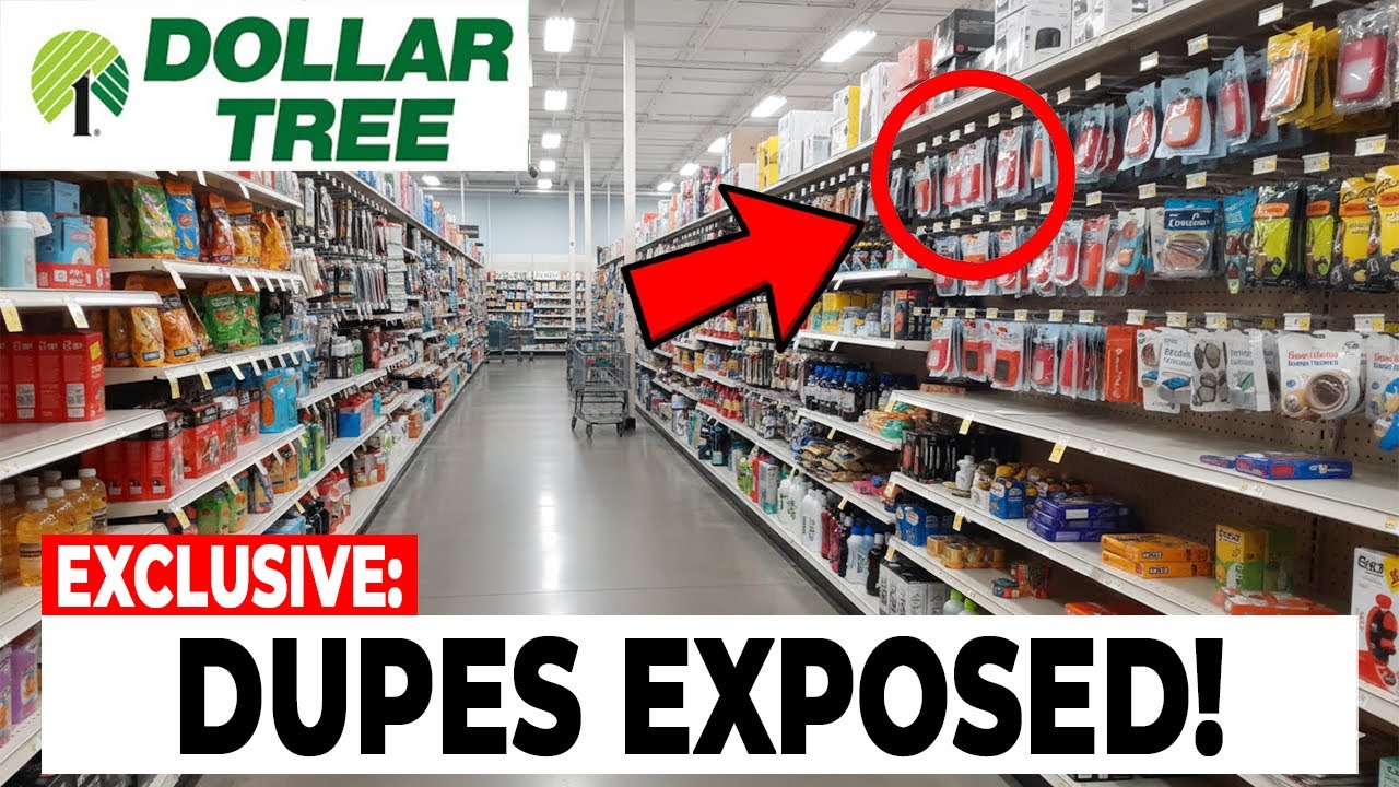 Dollar Tree’s Secrets: Shocking Dupes and Hidden Brands! - YouTube