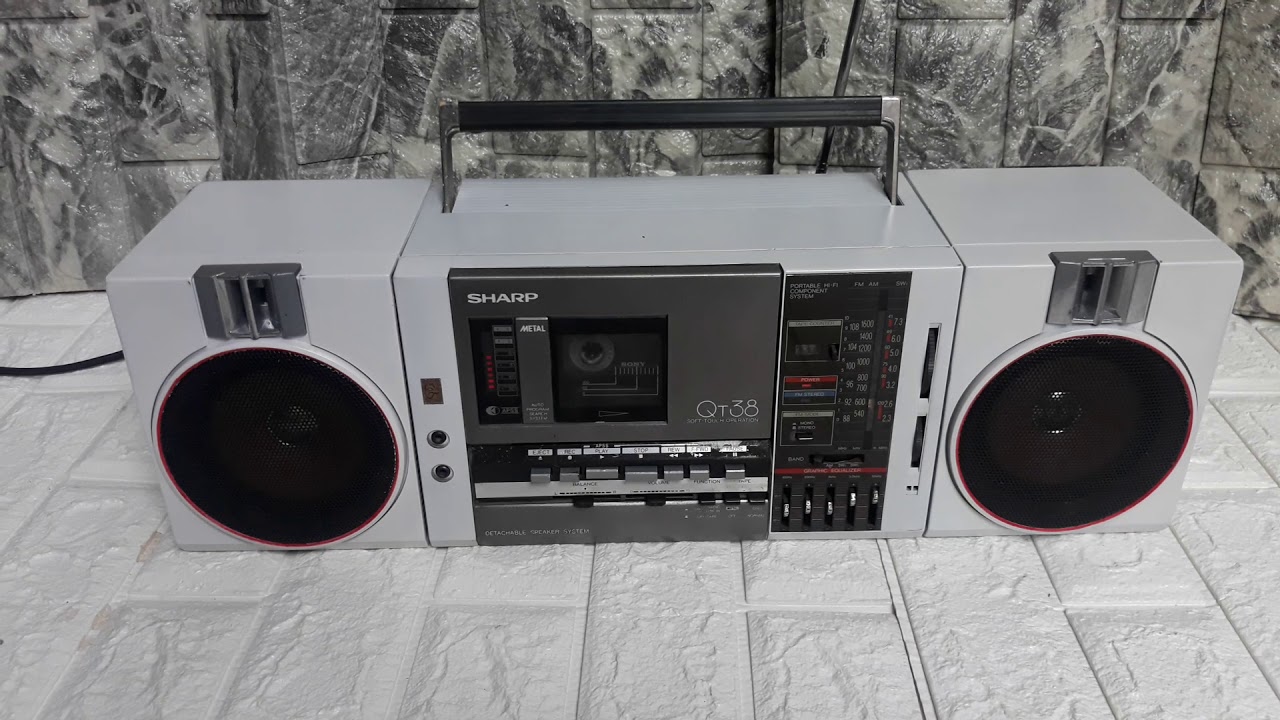 Máy Cassette SHARP QT38 LH 0938 303 454 - YouTube