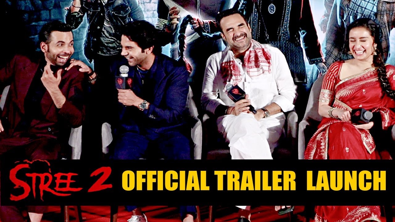 Stree 2 Official Trailer Launch | Shraddha Kapoor | Rajkummar Rao ...