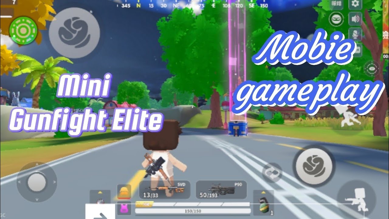 Mini Gunfight Elite: mobile Gameplay(android&ios💌New battle royale game ...