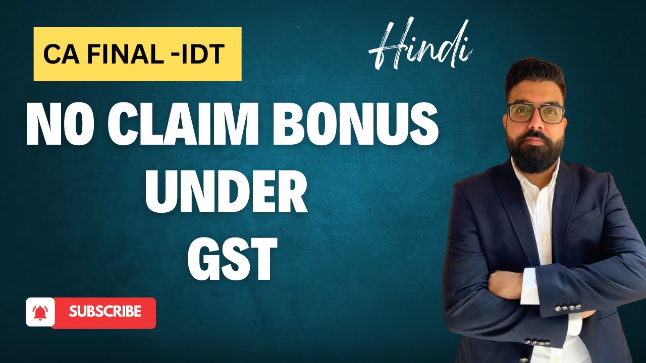 Circular on No Claim bonus | NCB | Insurance claims | Value of Supply ...