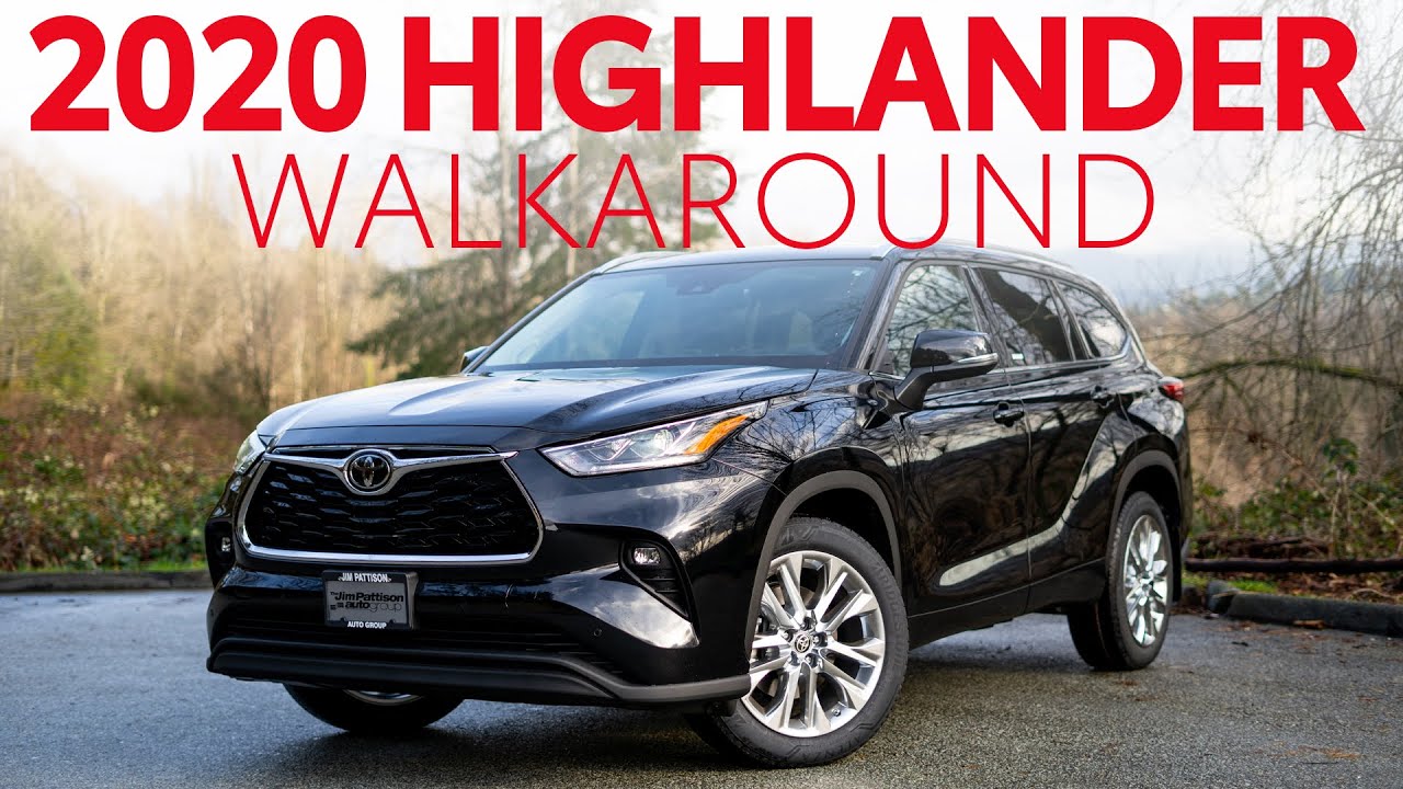2020 Toyota Highlander Limited AWD Walkaround and Virtual Test Drive ...
