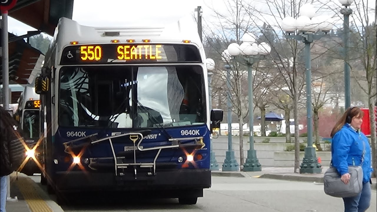 Sound transit rt 550 to Bellevue 16 - YouTube