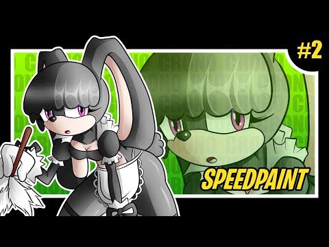 Speedpaint #2 - Jolly the Rabbit (Sonic Forces Avatar) - Crono - YouTube