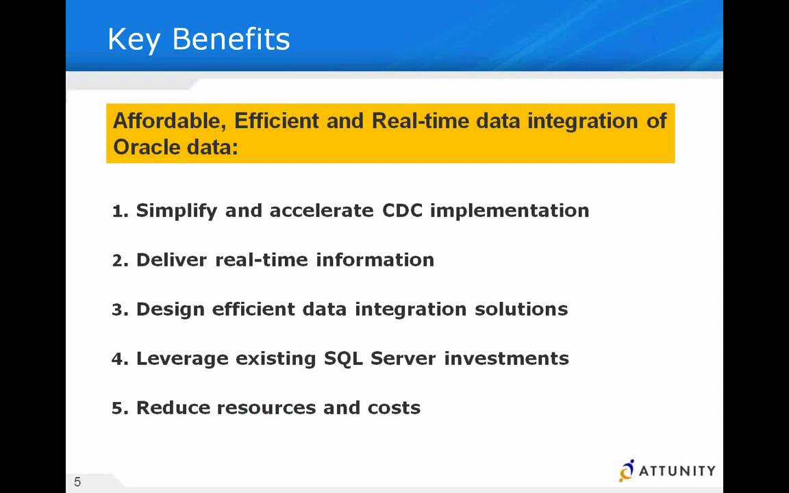 Attunity Oracle-CDC for SSIS_short demo.wmv - YouTube