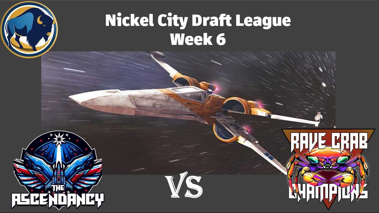 Nickel City X-wing Draft League Week 6 - Luckyduck Vs Hallowed - YouTube