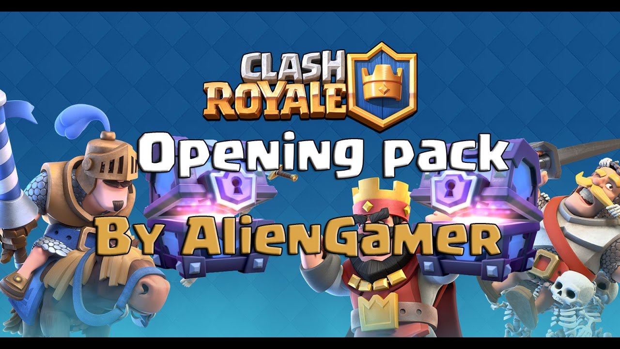 Opening Pack Clash royale SUPER MAGICAL CHEST - YouTube