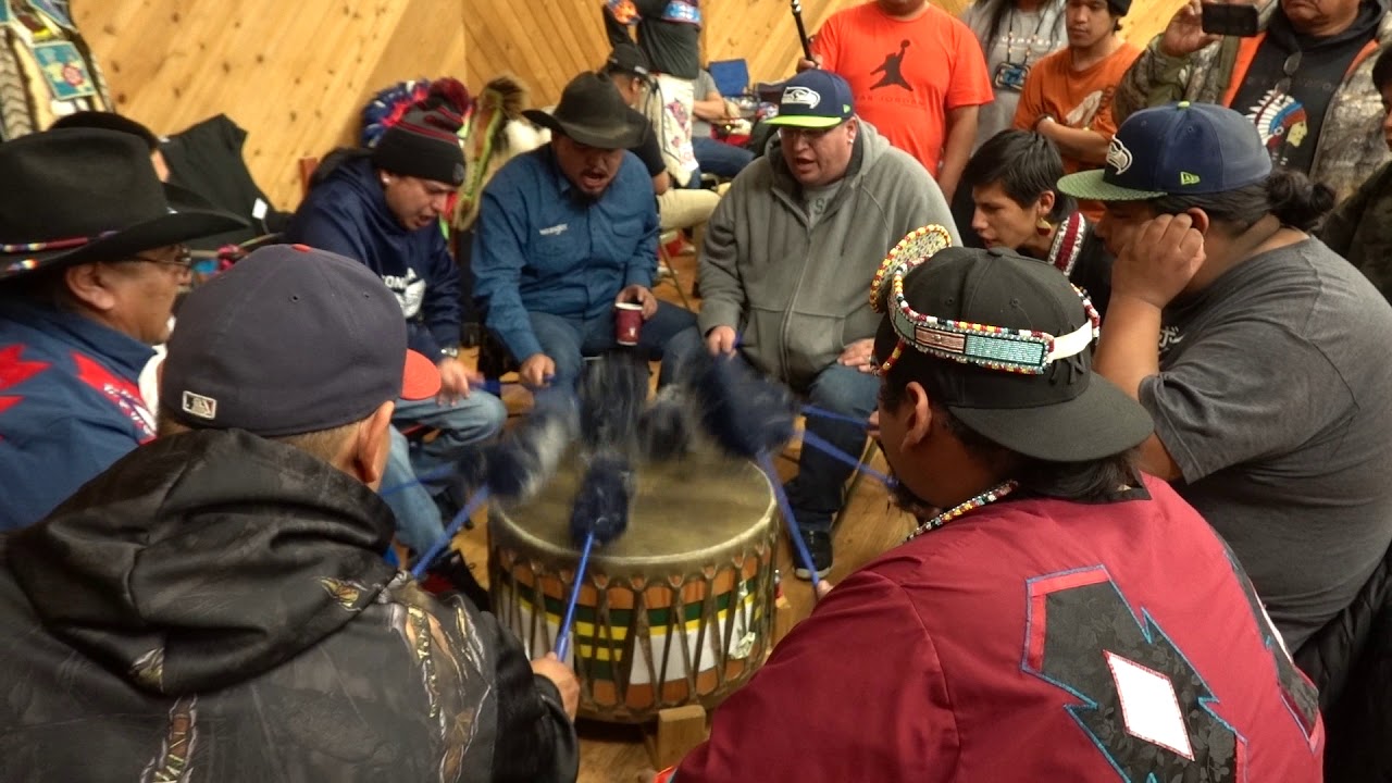 Drumside 2 Lincoln's Powwow Simnasho Oregon 2019 - YouTube