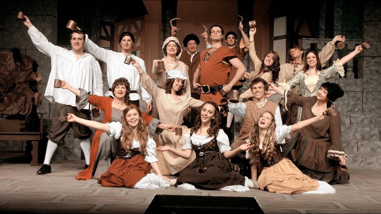 "Gaston" from Beauty and the Beast - Actors Guild of Parkersburg - YouTube