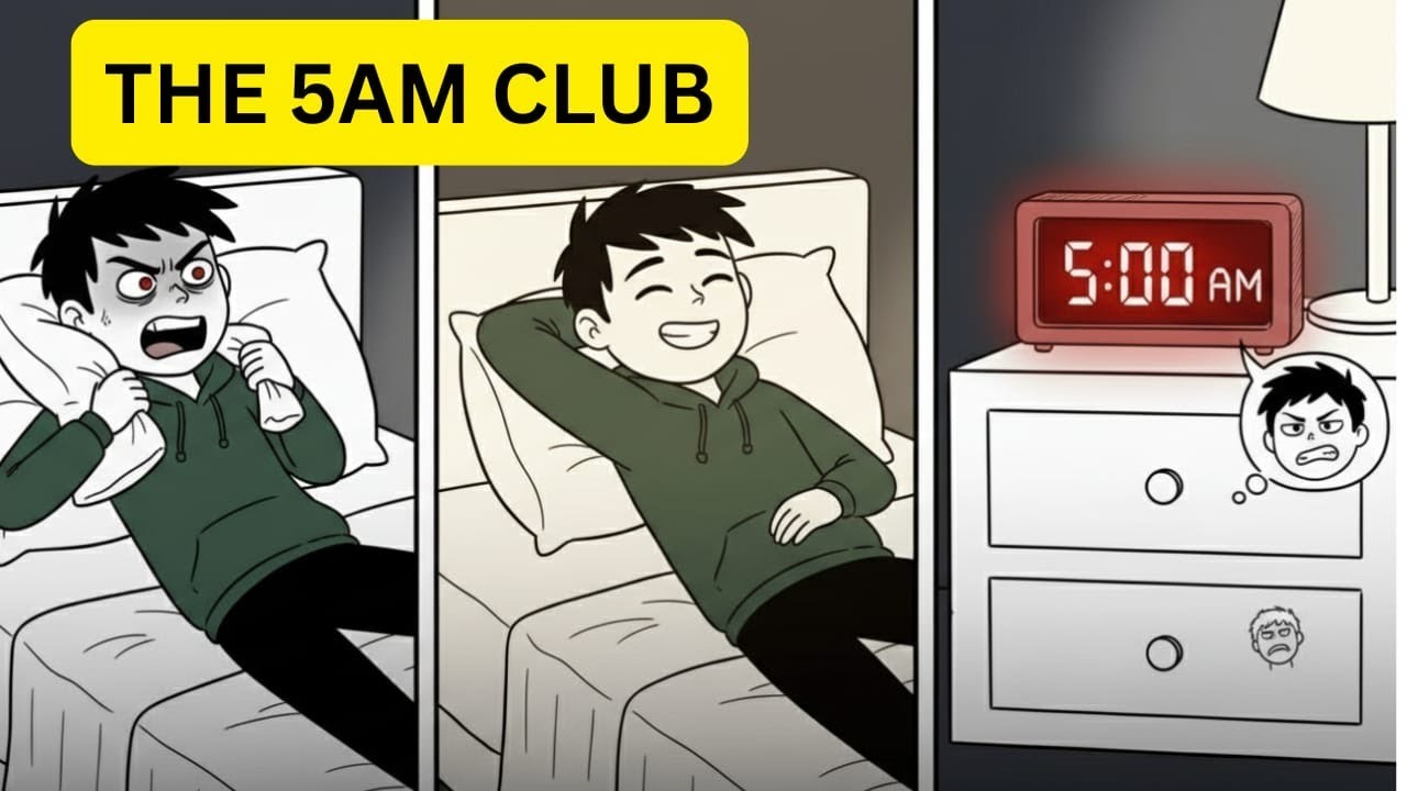 THE 5AM CLUB || Psychology Of People That Wake Up Early - YouTube