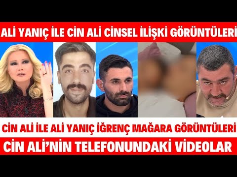 MÜGE ANLI CİN ALİ İTİRAFI ALİ YANIÇ İLE BİRLİKTE GÖRÜNTÜLERİ OLDUĞU ORTAYA ÇIKTI EŞ CİNSEL KONUSU