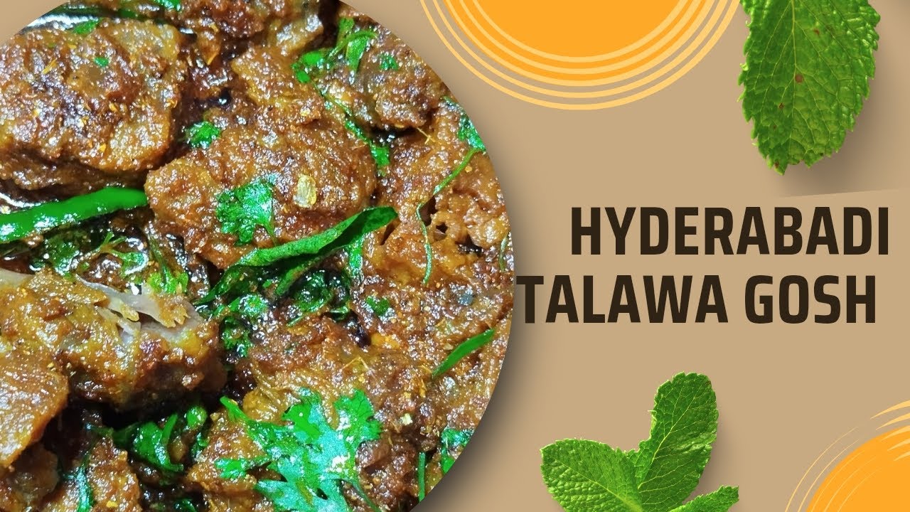 Hyderabadi Talawa Gosh Recepie | Kadak Talawa Gosh |Beef Fry # ...