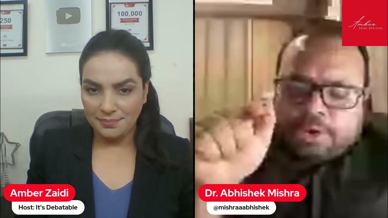 It's Debatable_ We Are One People Having Diverse Manifestation _ Dr. Abhishek Mishra_ Amber ...