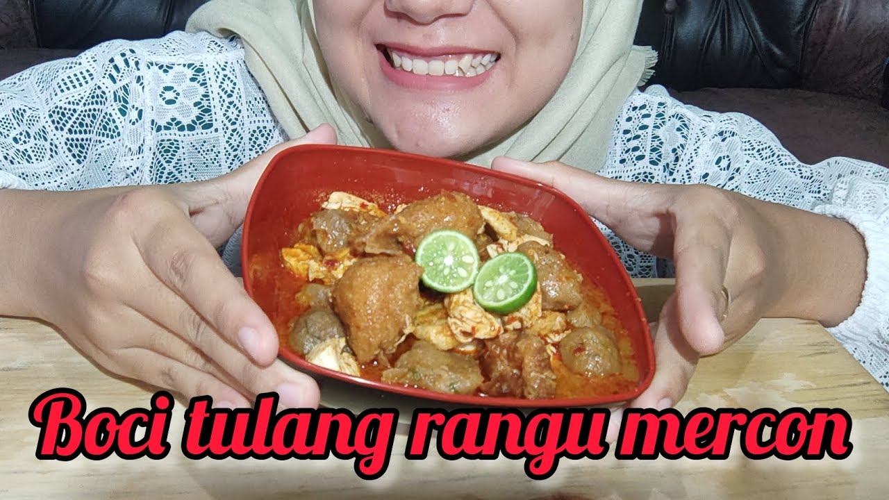 Asmr Mukbang Baso Aci Tulang Rangu Mercon🔥extra Pedas🥵 Youtube
