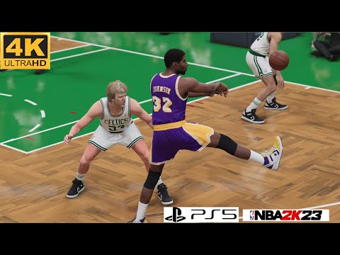 NBA 2K23(PS5) LARRY BIRD CELTICS VS MAGIC JOHNSON LAKERS |4K HDR - YouTube
