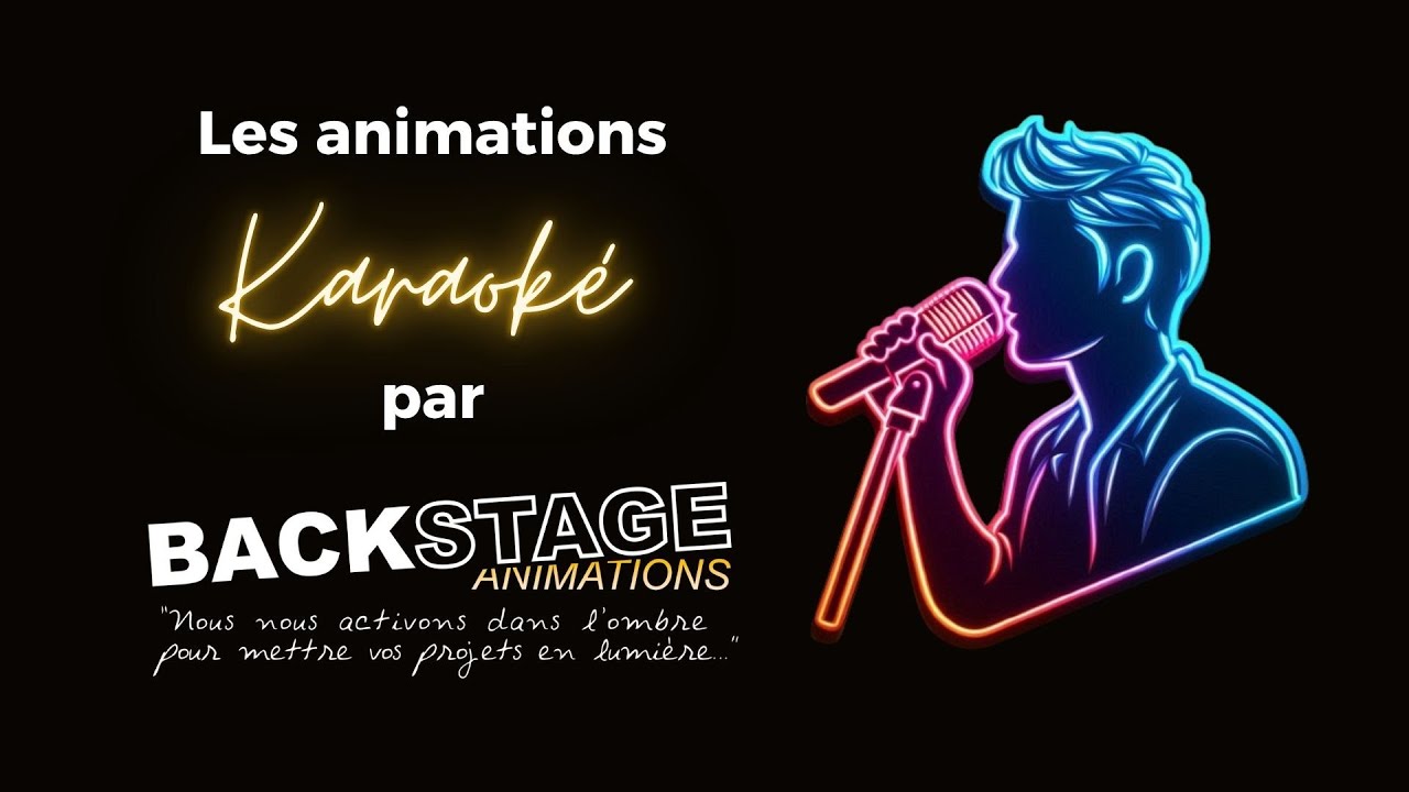 Extraits de soirées karaoké inoubliables – BACKSTAGE-ANIMATIONS - YouTube