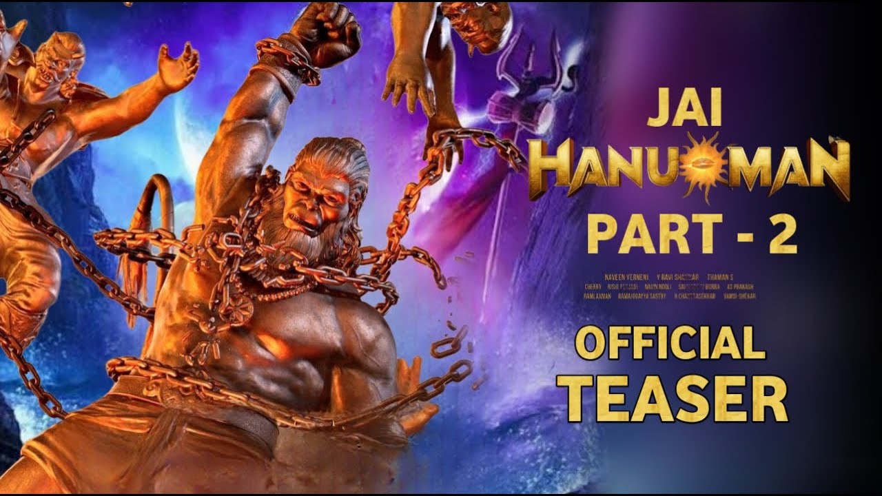 Hanuman 2 Official Teaser | Teja Sajja, Prashanth Varma | Hanuman 2 ...