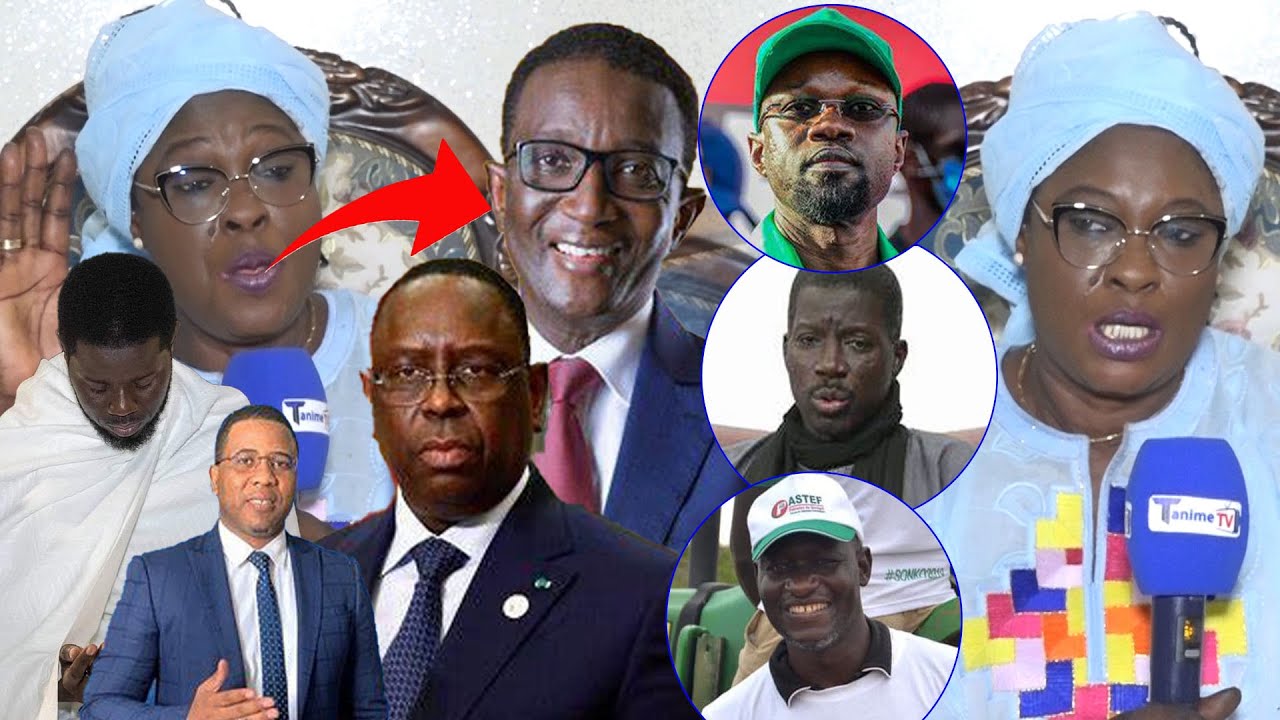 Sokhna Mously Diakhaté 'Diomaye Faye Li Ci Bougane, Abass Fall, SONKO ...