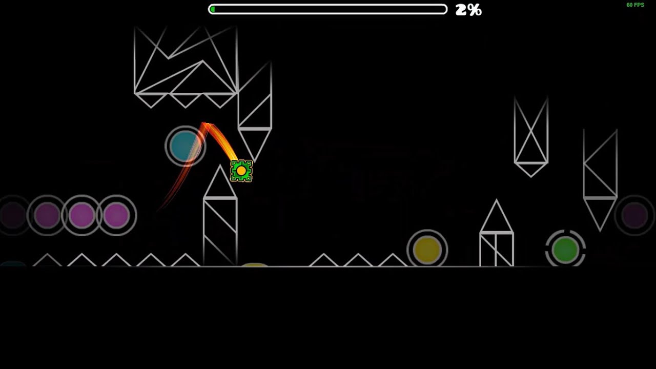 [60hz] Geometry Dash - "Black Blizzard" By: KrmaL - YouTube
