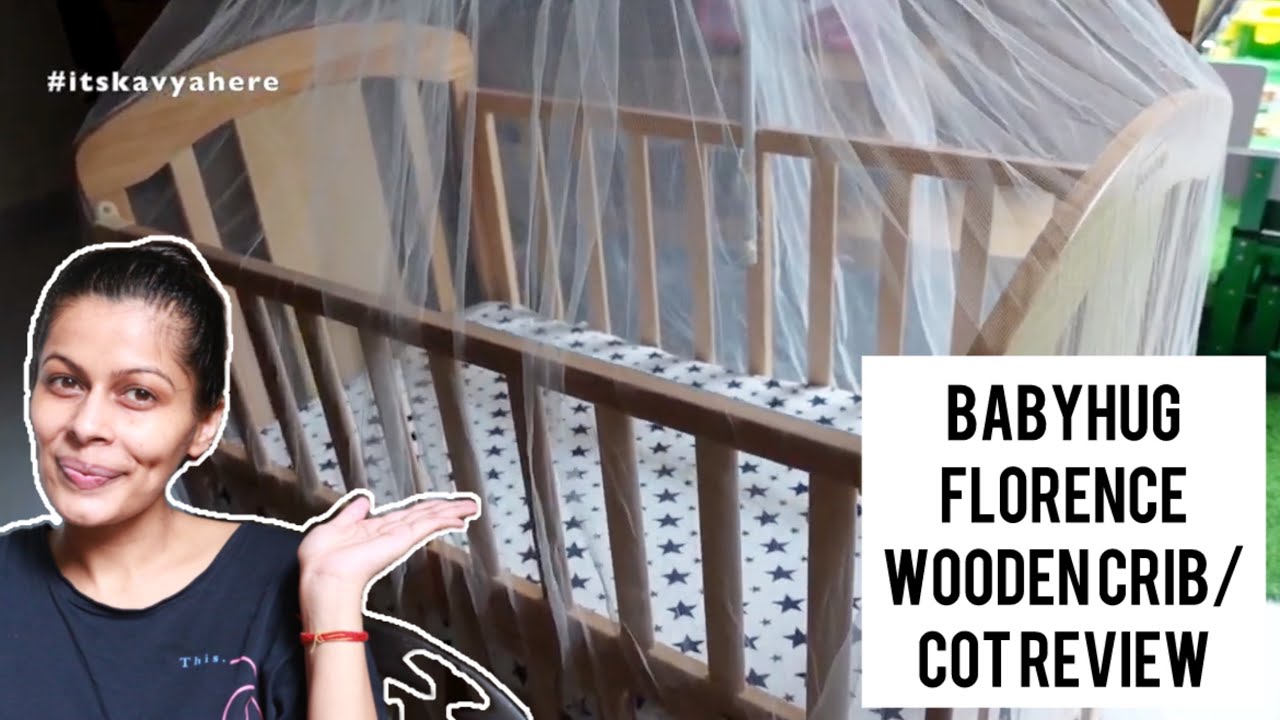 BabyHug Florence Wooden Crib/Cot cum Rocker Review | Baby Products ...