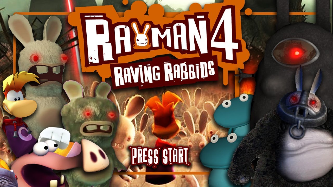 Rayman 4 : Raving Rabbids - CINEMATIC + MENU + INTRO (Mockup) - YouTube
