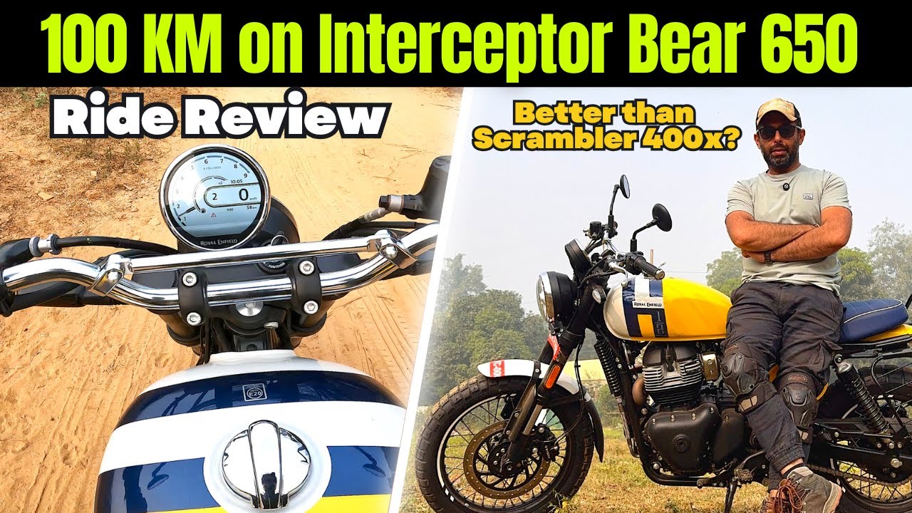 New Interceptor Bear 650 Ride Review - Is this Better than Scrambler ...