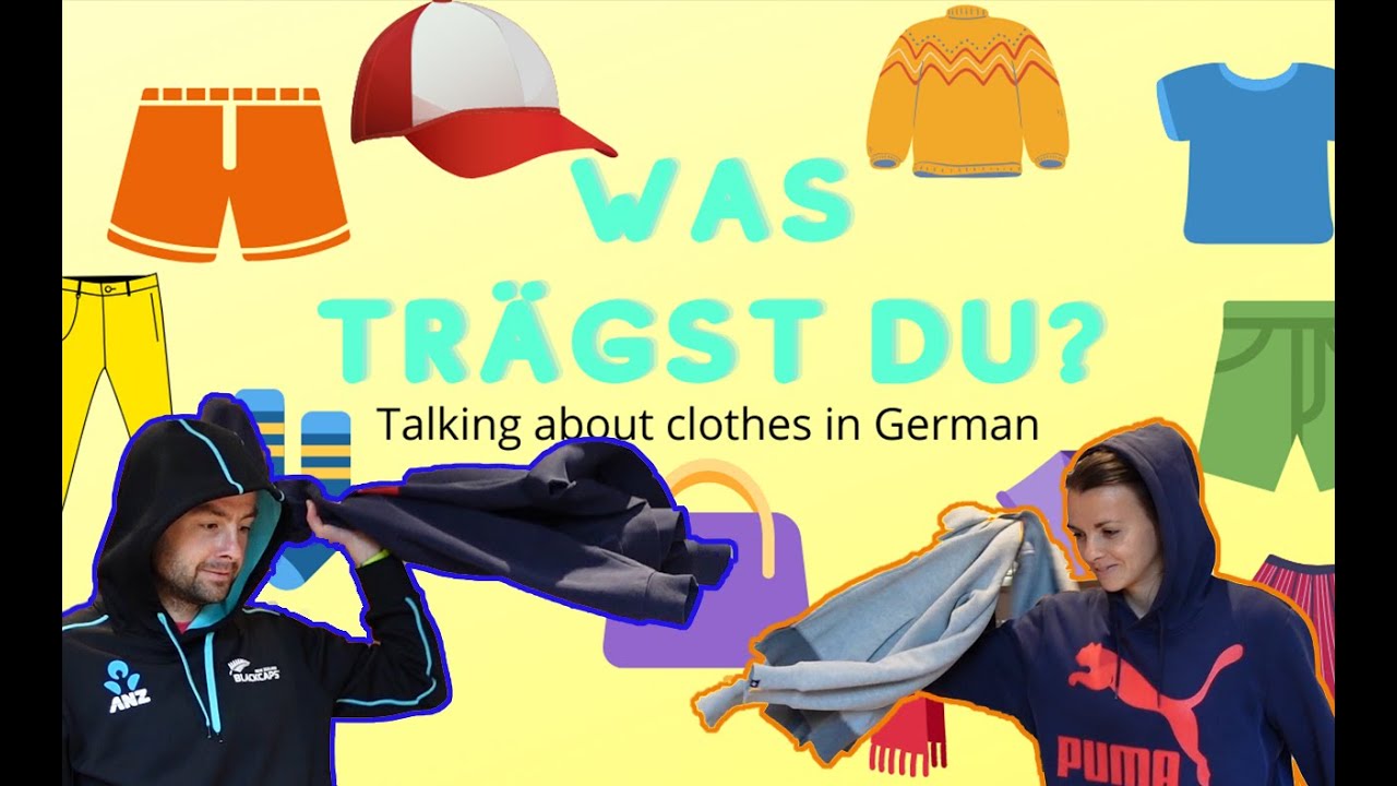 Talk about clothes in German #adjektive #adjektivendungen - YouTube