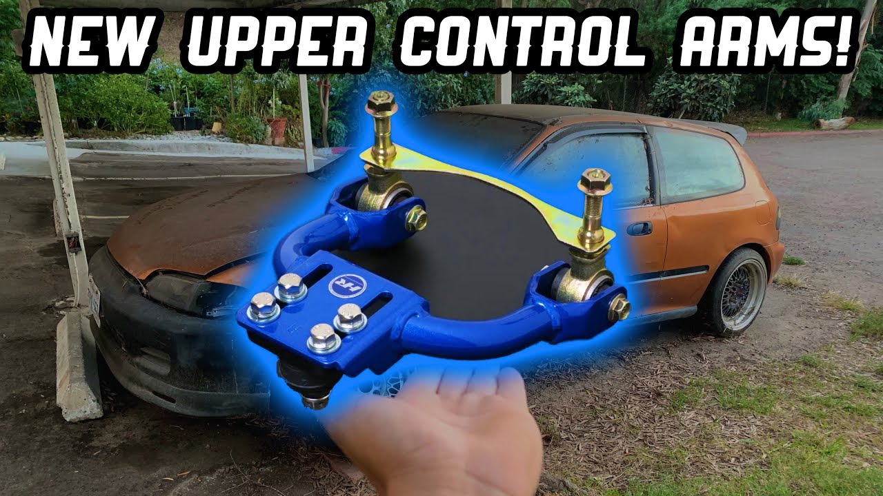 New Upper Control Arms Installed In My Honda Civic Eg (Hardrace Upper ...