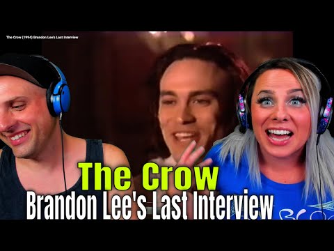 Reaction To The Crow (1994) Brandon Lee's Last Interview | THE WOLF HUNTERZ REACTIONS