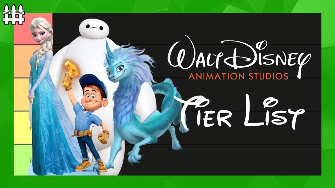 Walt Disney Animation Studios CG Films Tier List - YouTube